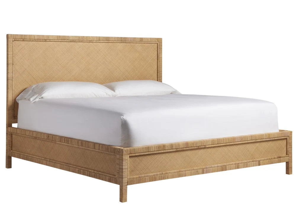 Rattan & Raffia Long Key Queen Bed – Hugo's Interiors